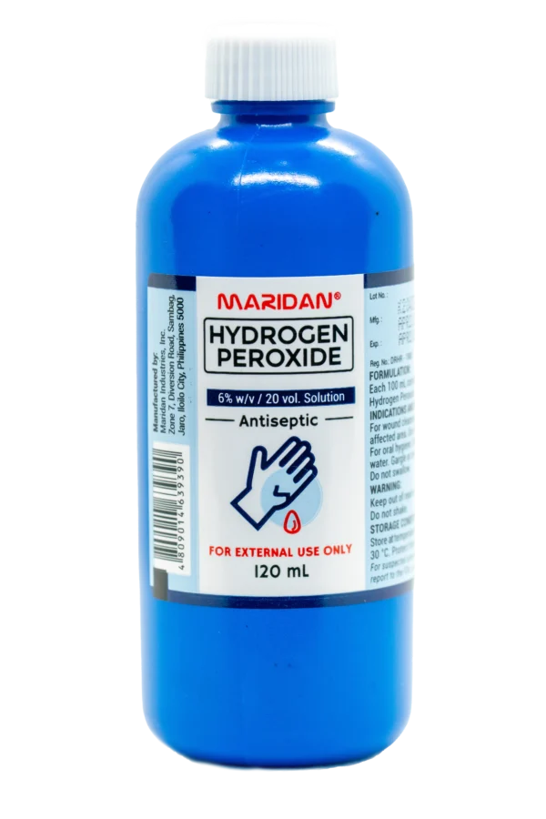 Hydrogen Peroxide 6% w/v Topical Solution - Maridan Industries Inc.
